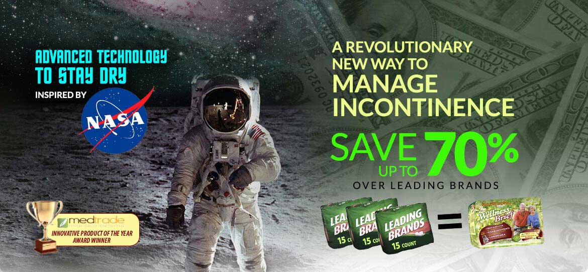 NASA Inspired Adult Diapers Online | Wellness Briefs